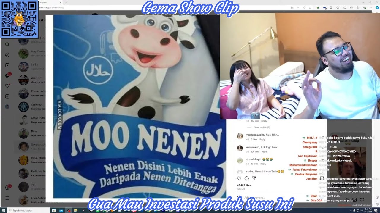 Gema Show Clip : Produk Susu Moo Nenen - YouTube