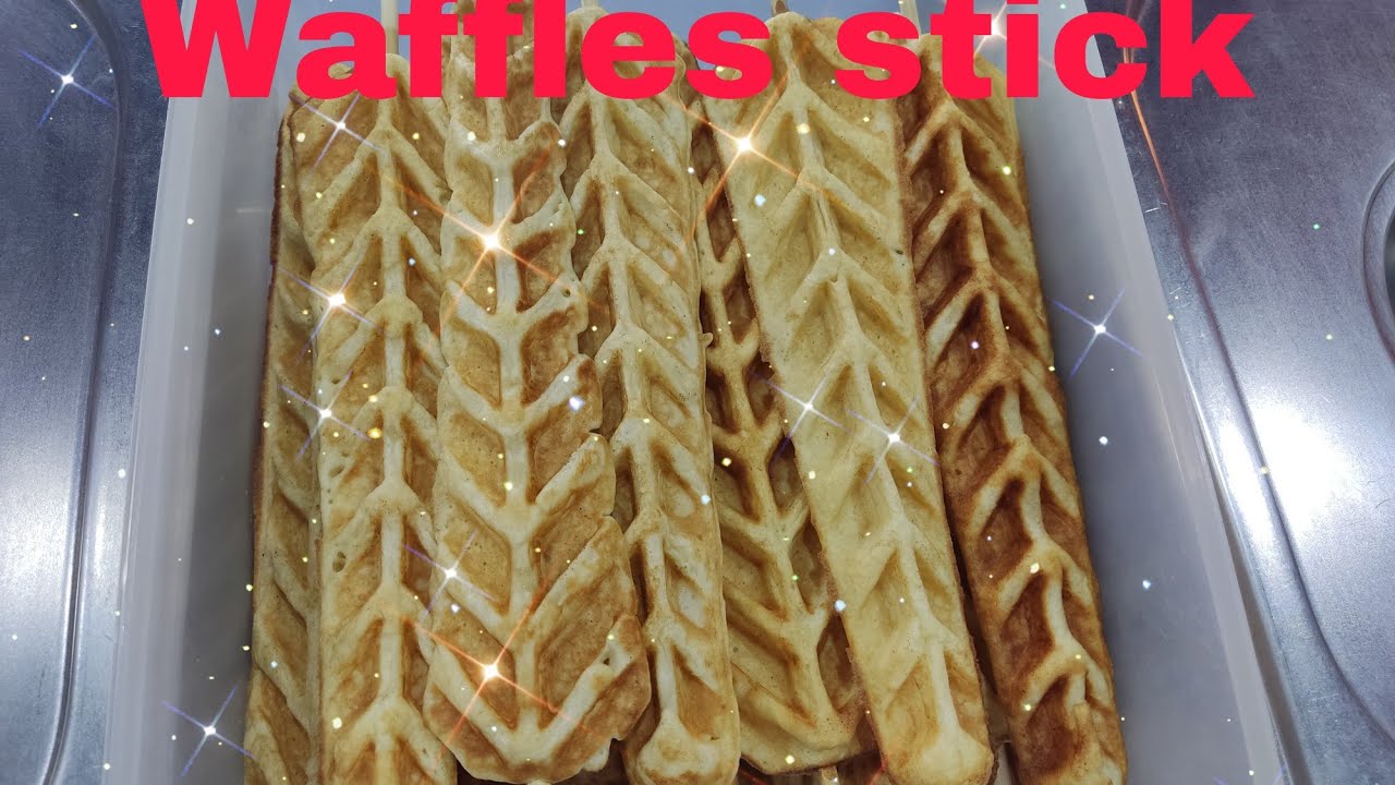 Gumawa ako ng waffles stick - YouTube