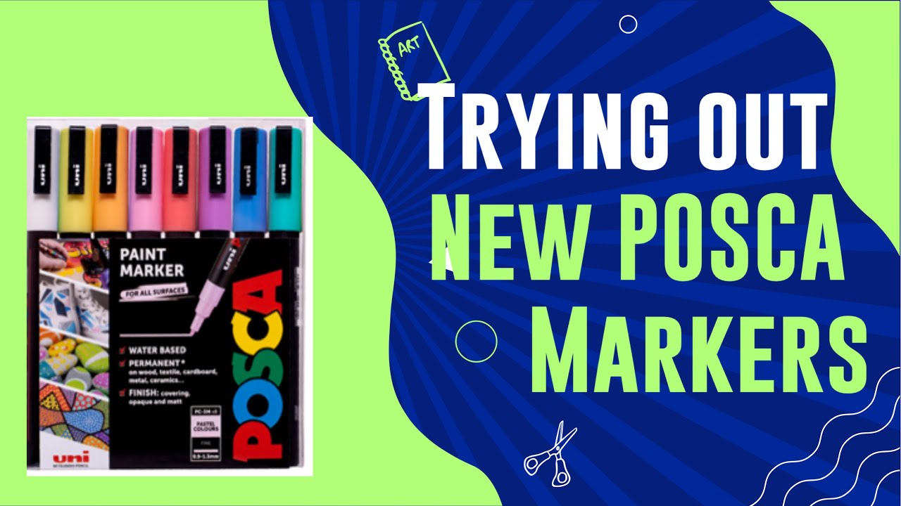 POSCA Mopr Magic: Creating Stunning Drawings With Precision || Posca ...