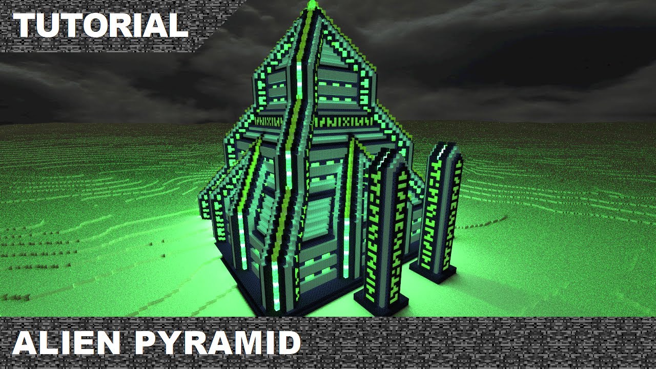 Minecraft Alien Pyramid Tutorial & Download Part 3 - YouTube
