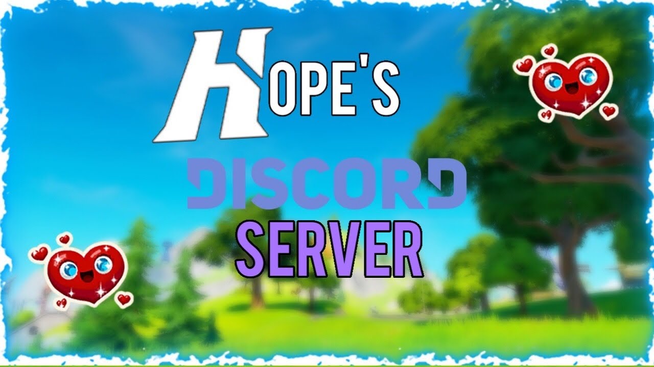Do YOU want to join Hope’s DISCORD server?? Here’s how! - YouTube