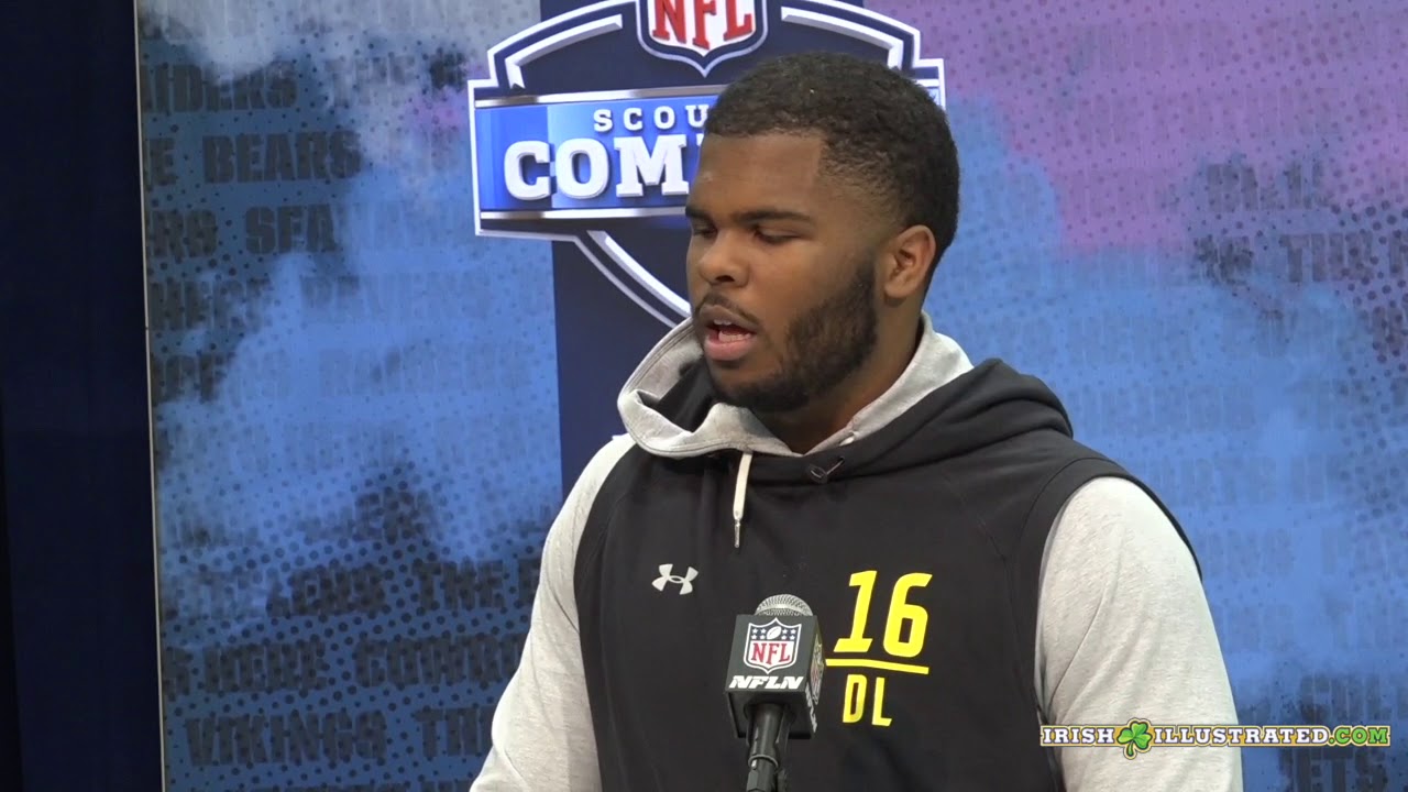 NFL Combine Interview: Jerry Tillery - YouTube