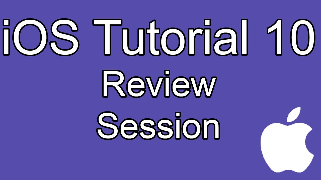 iOS tutorial- Part 10- Review (Warnings, Errors, import, MVC ...