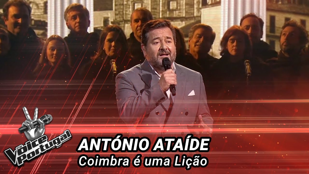 António Ataíde - "Coimbra é uma Lição" | Gala 2 | The Voice Portugal ...