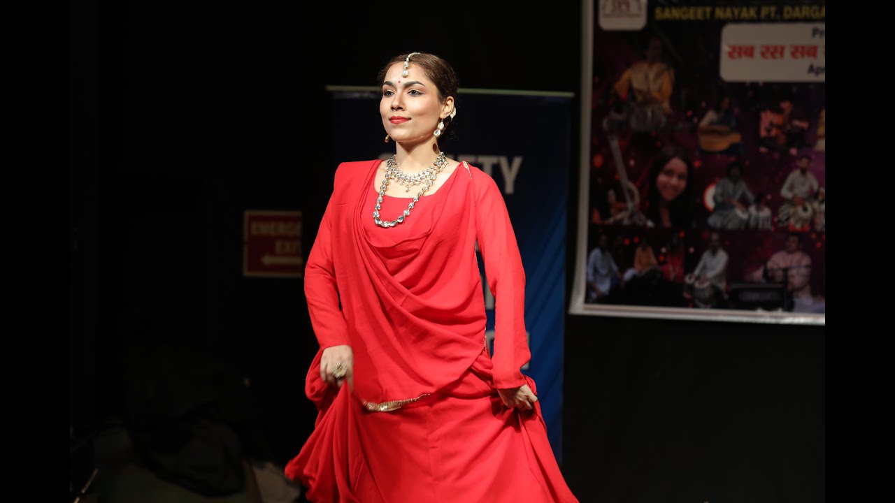 Shreshtha Tripathi I Kathak Dance | Sangeet Nayak Pandit Dargahi Mishra Sangeet Academy ...