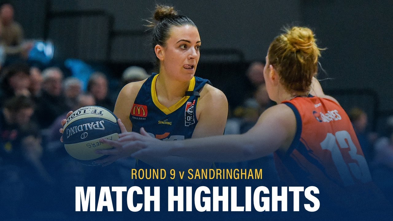 Round 9 highlights | Ballarat Miners vs Sandringham Sabres - YouTube