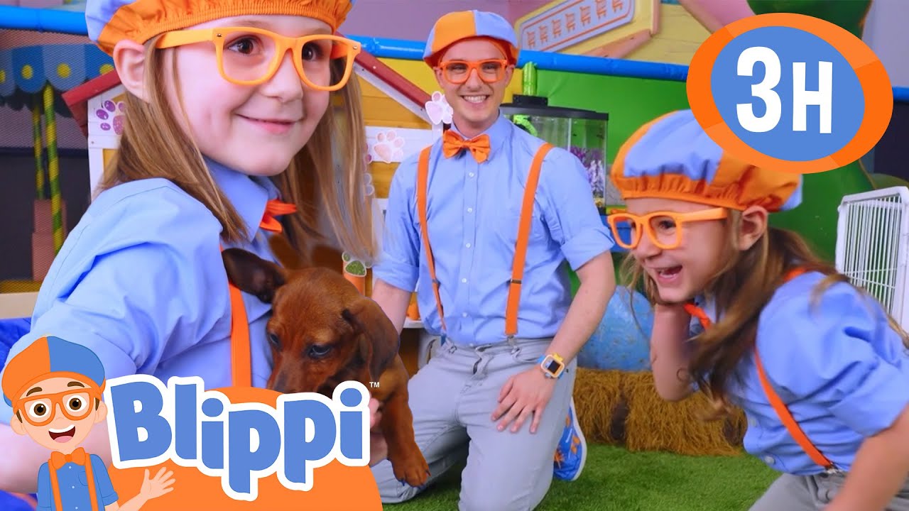 Puppy Fun Day! 🐾 Learn to Be Kind with Blippi! | Blippi | Kids TV Shows ...
