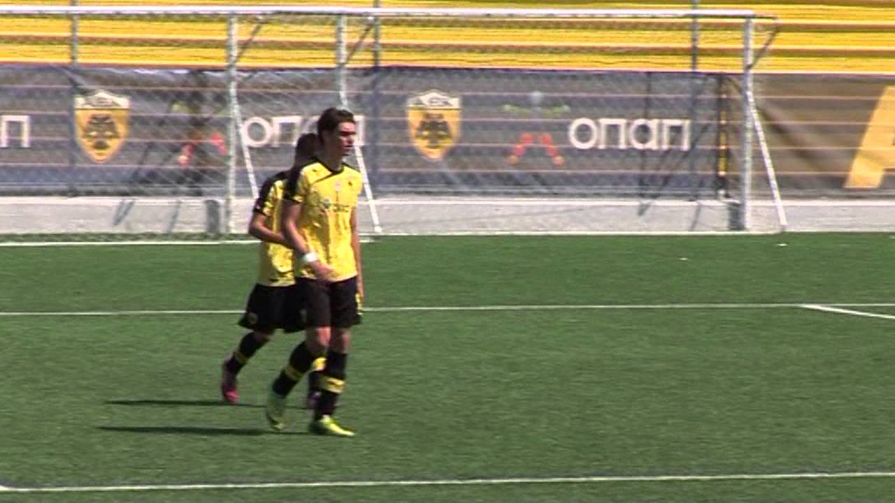 (New) Antonis Kyriazis. Striker. Born 1997. AEK FC Athens U20. - YouTube