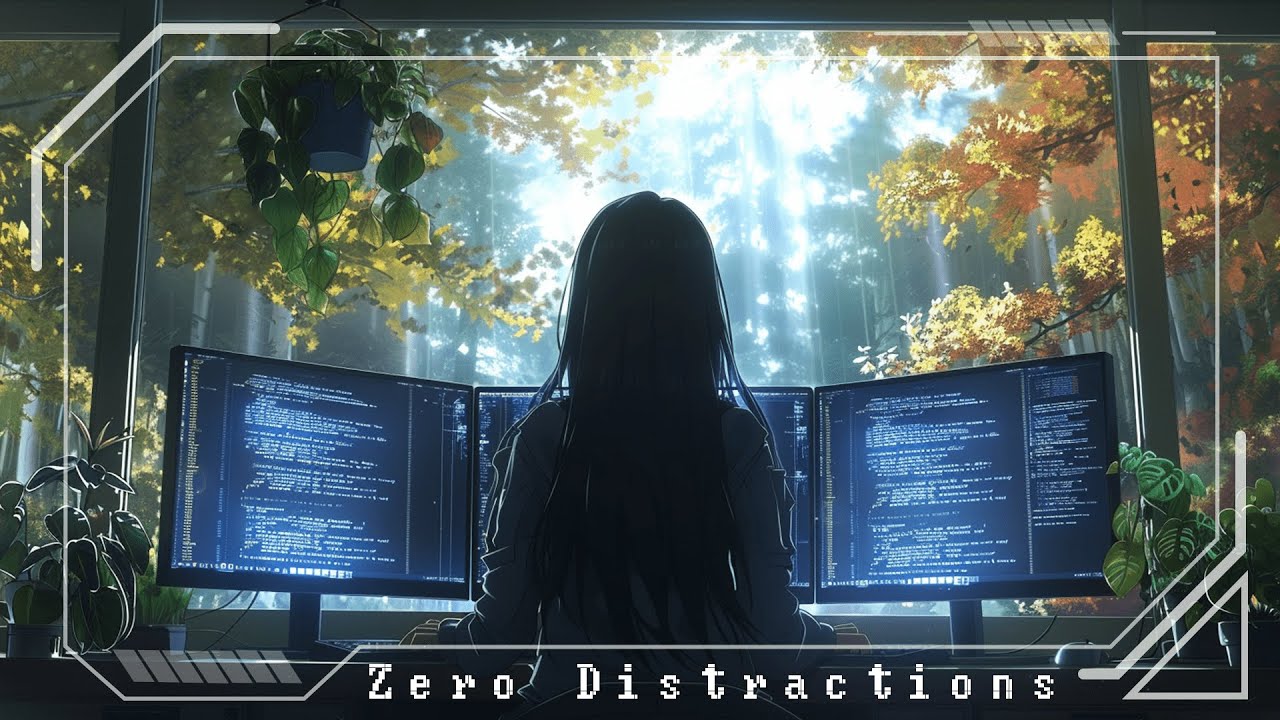 Zero Distractions | Coding Music for Deep Focus and Work - YouTube