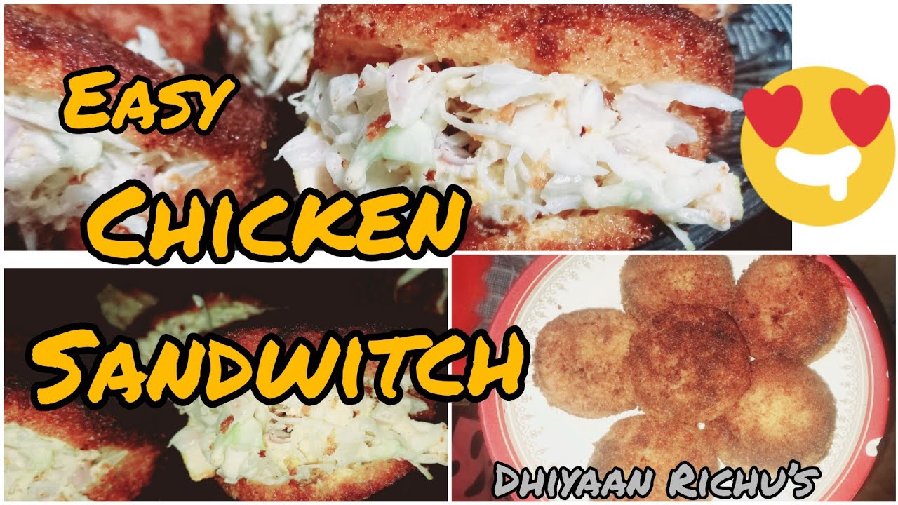 chicken sandwitch recipe//easy sandwitchrecipe malayalam ...
