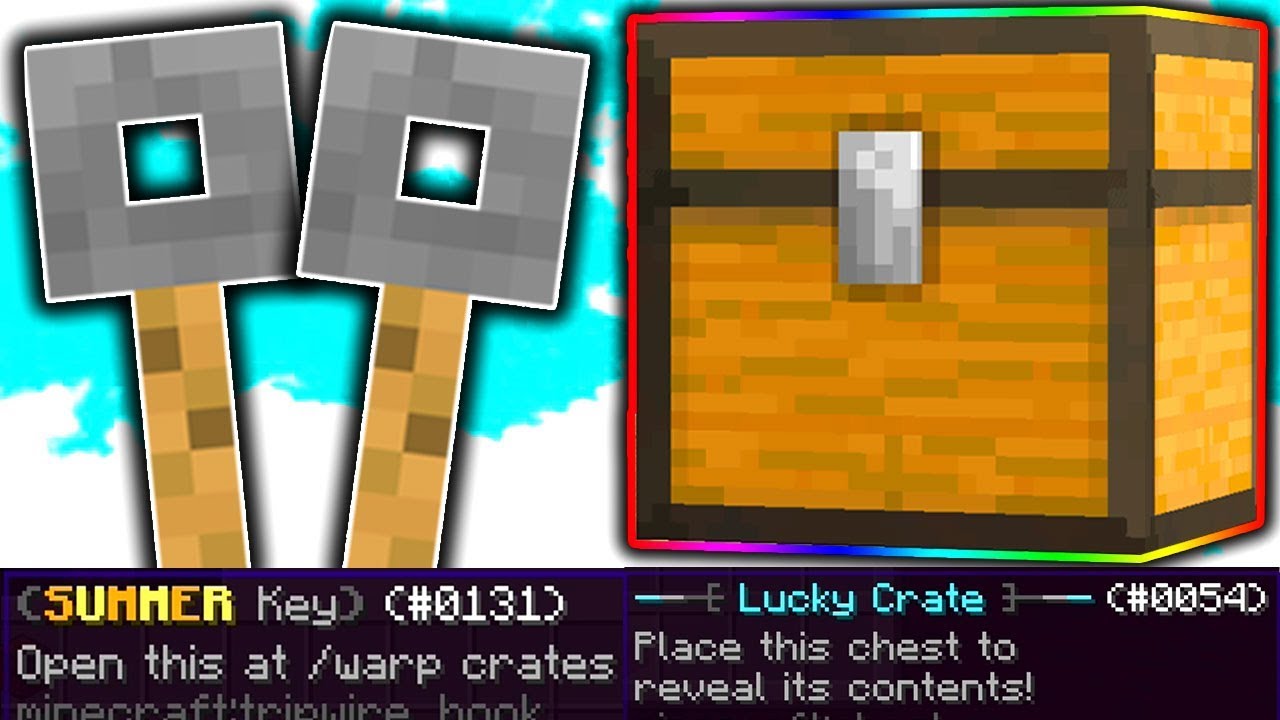 *NEW* SUMMER KEYS AND LUCKY CRATES! (Minecraft Prison) - YouTube