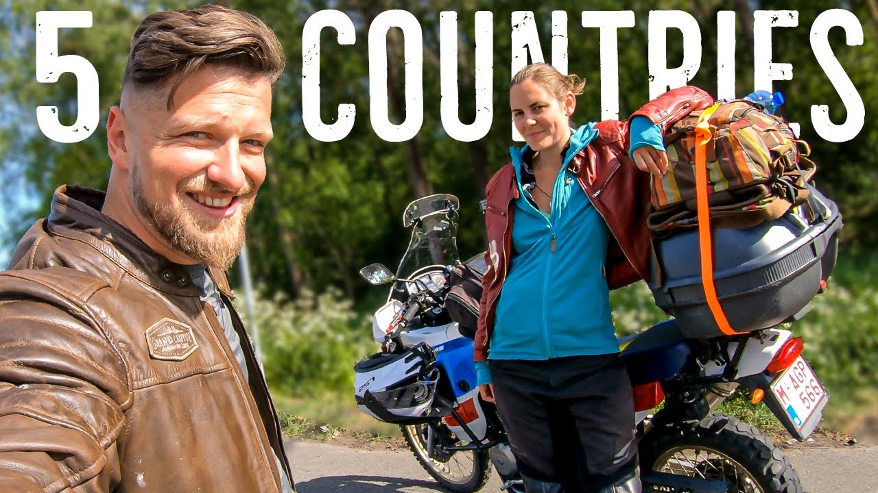 We're Departing on a Long Motorcycle Trip.. (Germany to Poland First ...