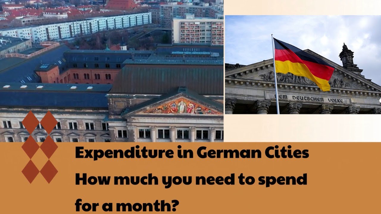 Monthly Living Cost in German Cities | Berlin vs Munich vs Hamburg 💸 ...