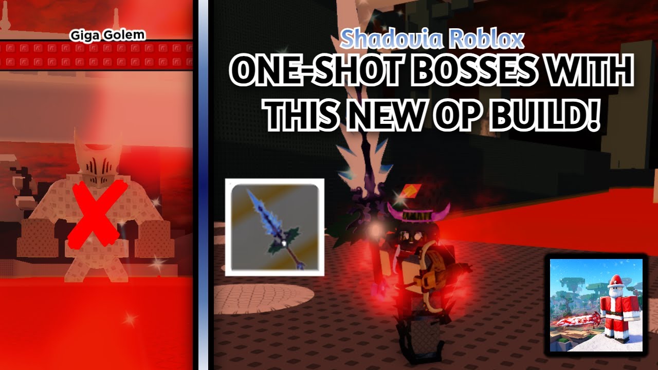 ONE-SHOT BOSSES with this NEW OP BUILD! | Shadovia Roblox - YouTube