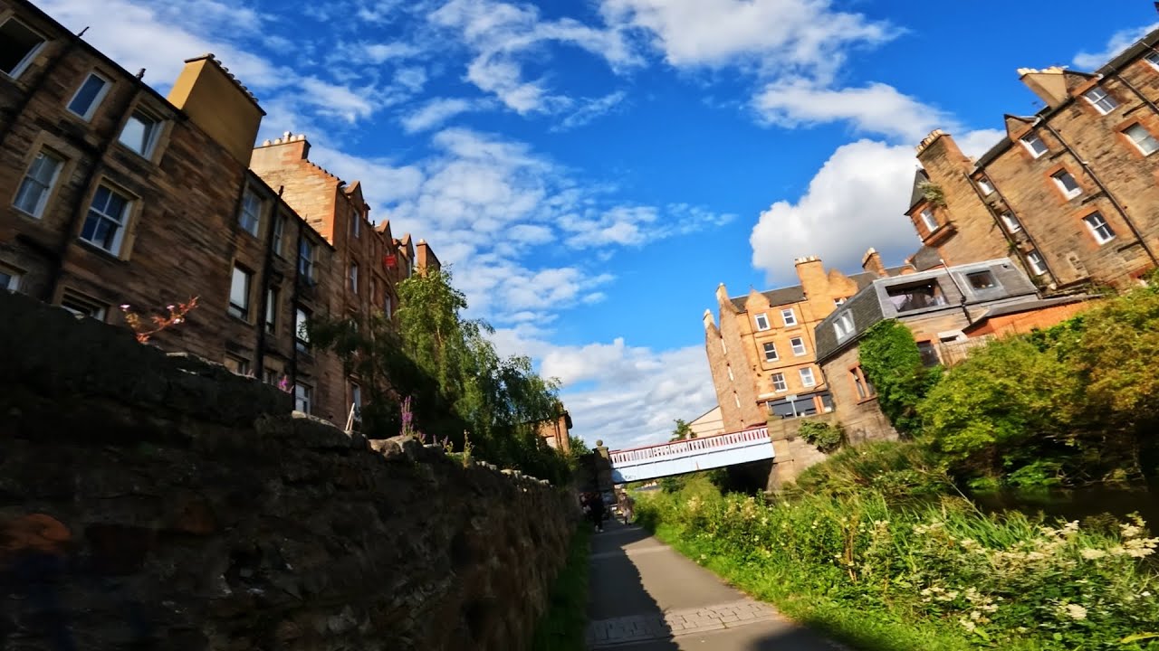 Highlight: Sunshine on the Union Canal into Edinburgh (Edinburgh ...