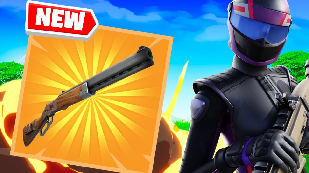 *NEW* EXPLOSIVE RIFLE in Fortnite (Update) - YouTube