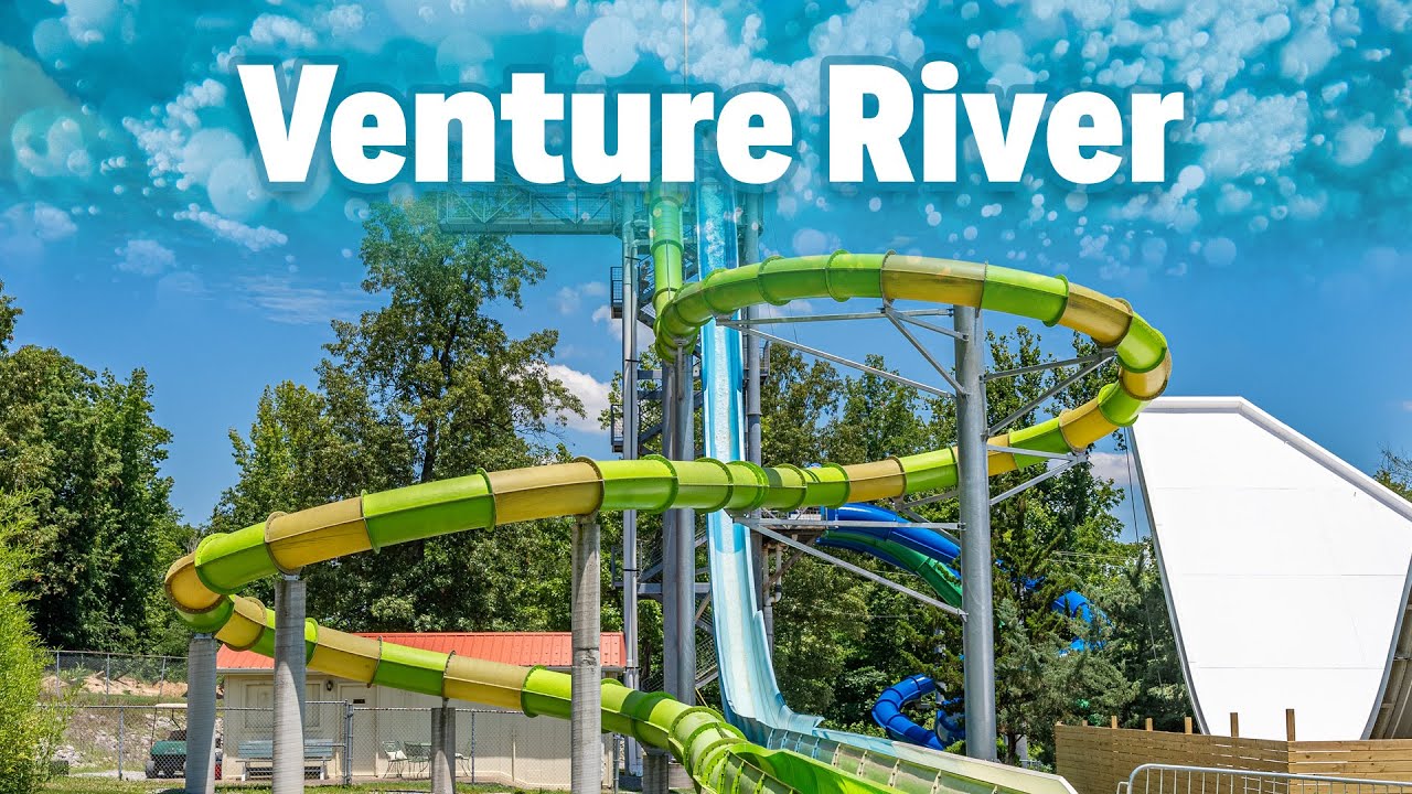 All Water Slides at Venture River in Eddyville KY | GoPro POV - YouTube