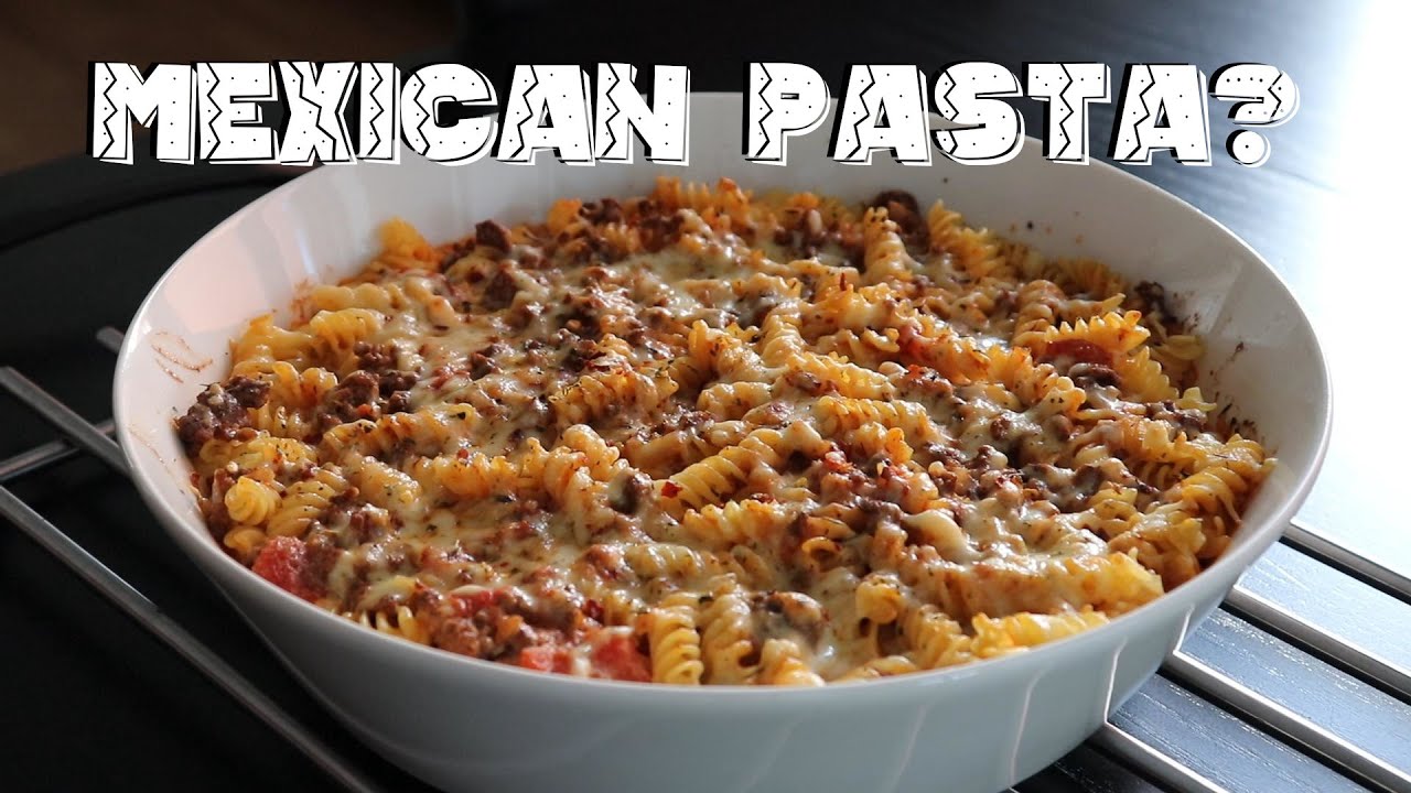Mexican Oven Pasta Casserole Finnish Recipe - YouTube