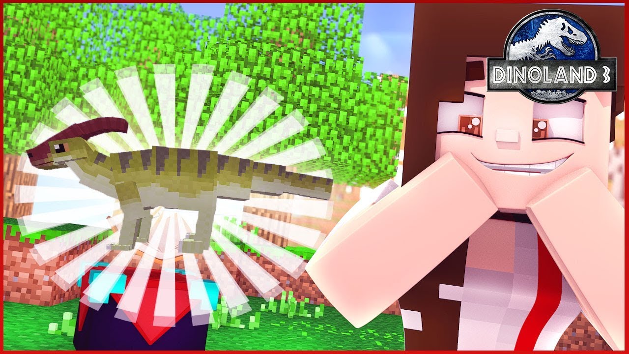 DinoLand 3 #26: FILHOTE DE DINOSSAURO PARASAUR NASCEU E MÁQUNA DE SPAWN ...