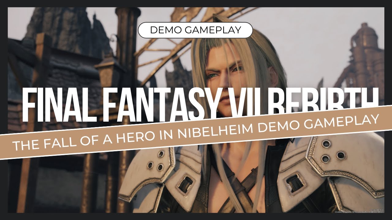 Final Fantasy VII Rebirth Demo Part One Gameplay! - YouTube