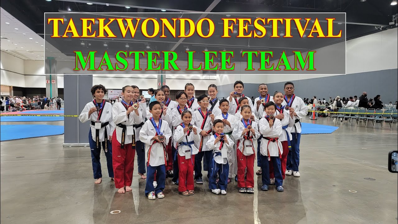 TAEKWONDO FESTIVAL (Master Lee Team 21) #taekwondo #taehyung # ...