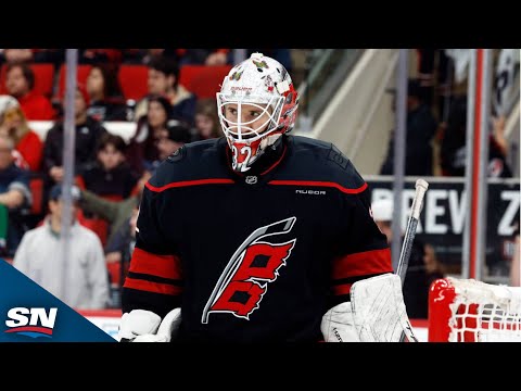 Hurricanes' Brandon Bussi Makes Desperation Save To Rob Senators' Nick Cousins