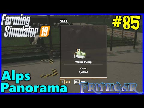 Let's Play FS19, Alps Panorama With Seasons #85: Water Pumps! - YouTube
