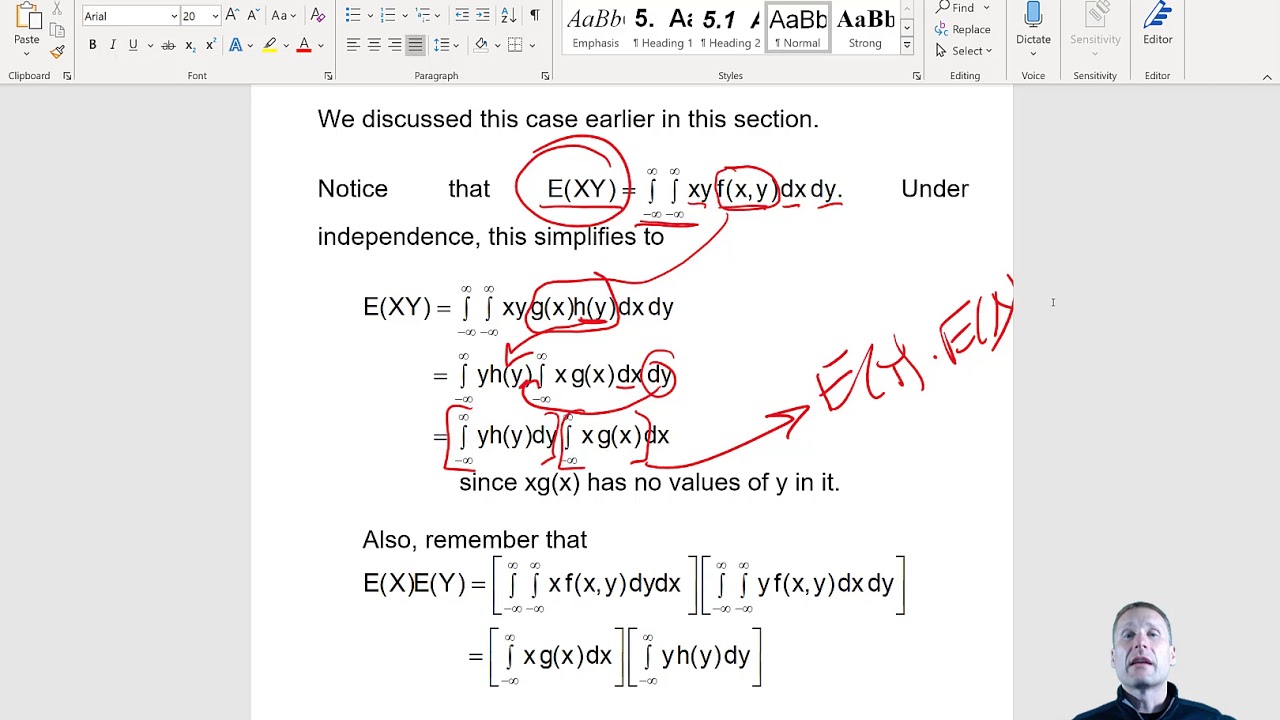 Introduction to Mathematical Statistics: Expectation (linear ...