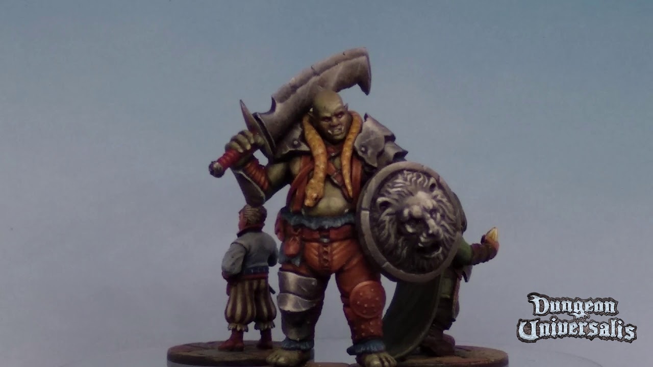 Miniatures of Dungeon Universalis - YouTube