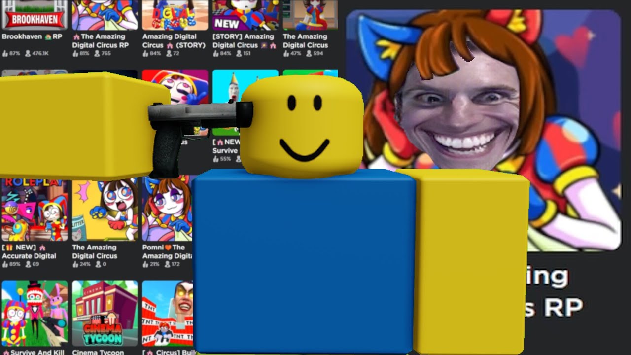 ROBLOX CONTENT FARM - YouTube