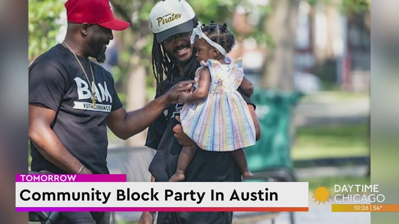 Community Block Party In Austin - YouTube