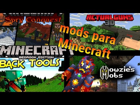 👍👍los 4 mejores mod para Minecraft bedrock 1.19😀 - YouTube