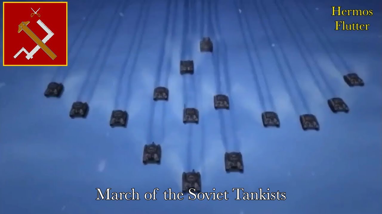 [AMV] Girls und Panzer - March of the Soviet Tankists (Team Pravda ...