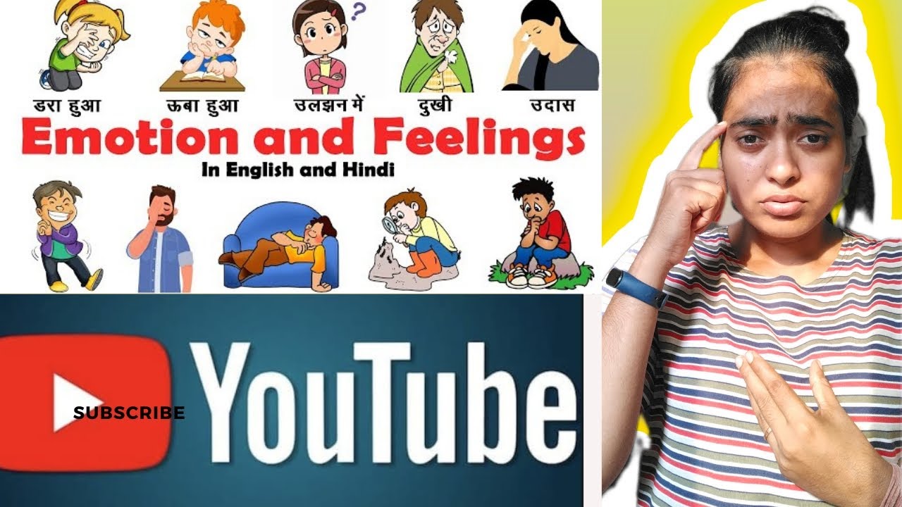 Emotion and feeling ( English Hindi) Emotion ( sign language) name in ...