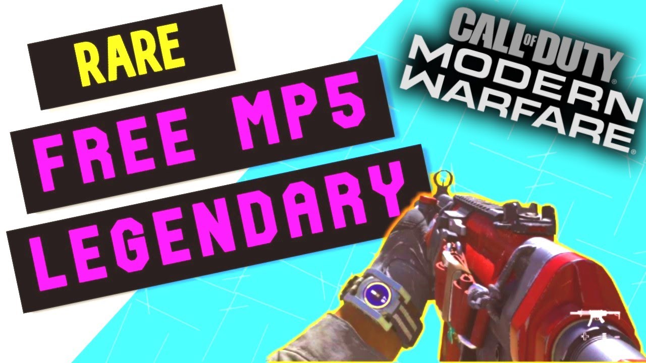 How To Unlock Super Rare/Legendary MP5 SKIN (FLOOD VARIANT) In Call Of ...