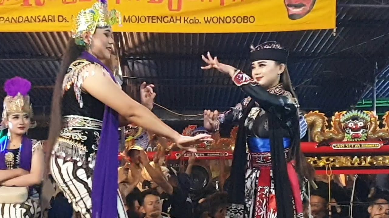 Ke elokan penari Lengger Samir pentas akbar SSB Pandansari - YouTube