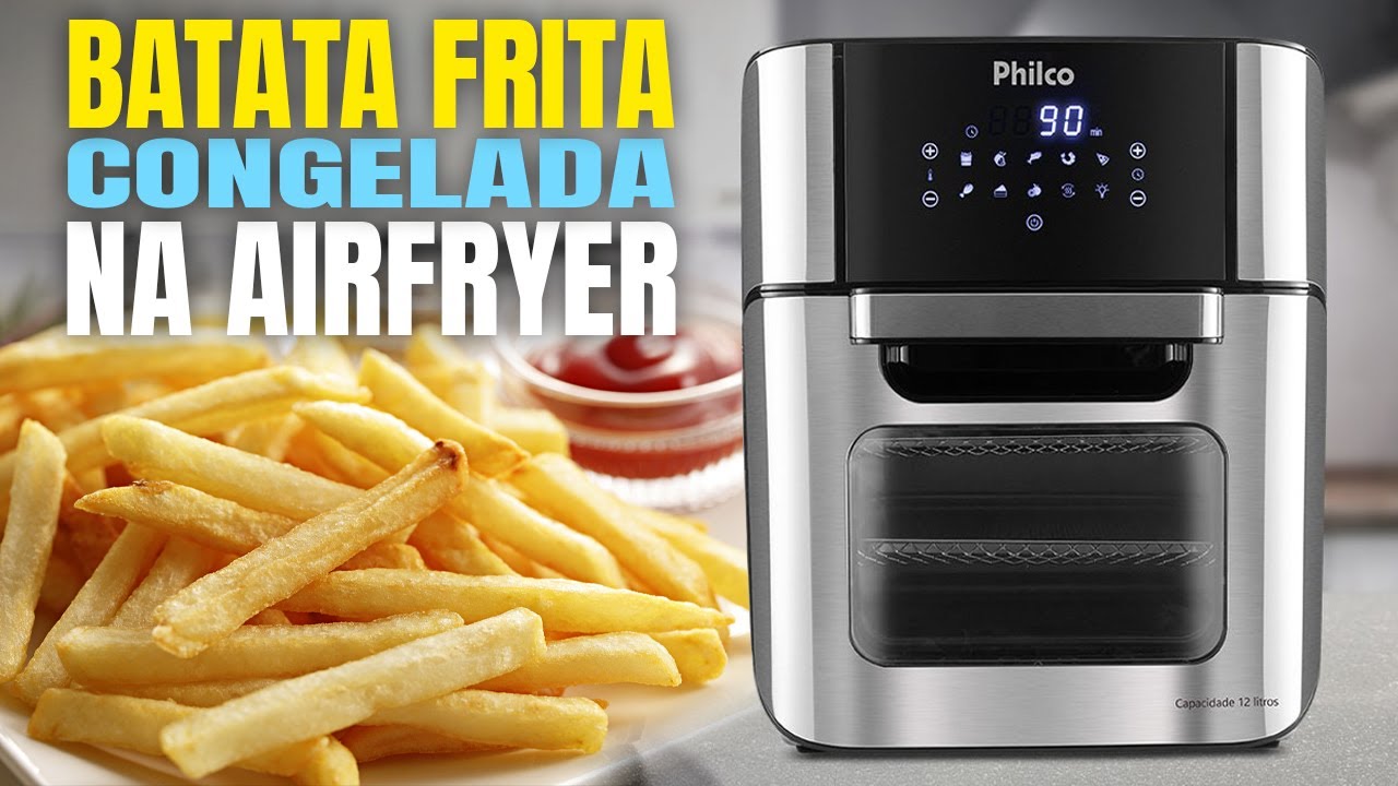 Como Fazer Batata Frita Congelada na Airfryer #cortes - YouTube