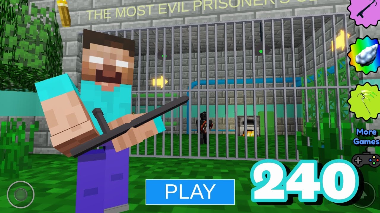 Minecraft's Barrys Prison Run Gameplay 240 Roblox - YouTube