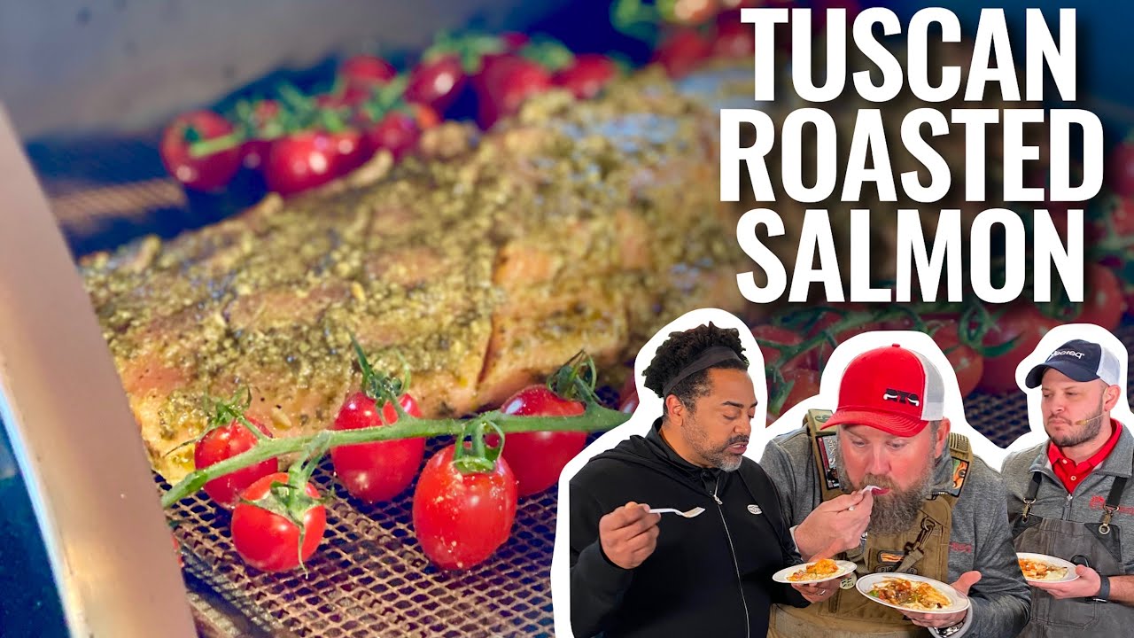 Tuscan Roasted Salmon | After Hours | recteq - YouTube