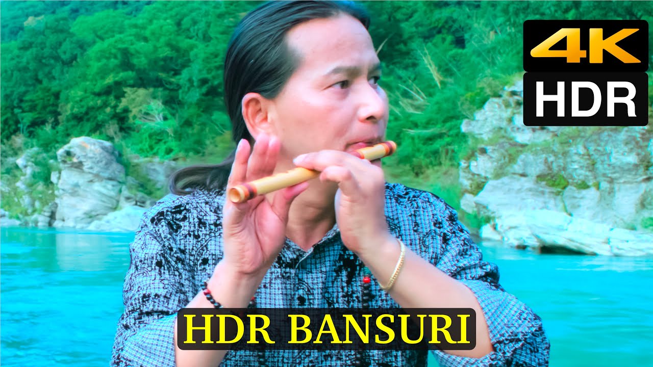 HDR Bansuri 3 || Morning Fresh Flute Music || Basuri Ko Dhun | Natural ...