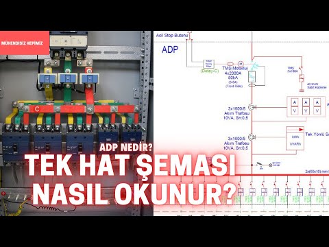 TEK HAT ŞEMASI NASIL OKUNUR? ADP NEDİR?