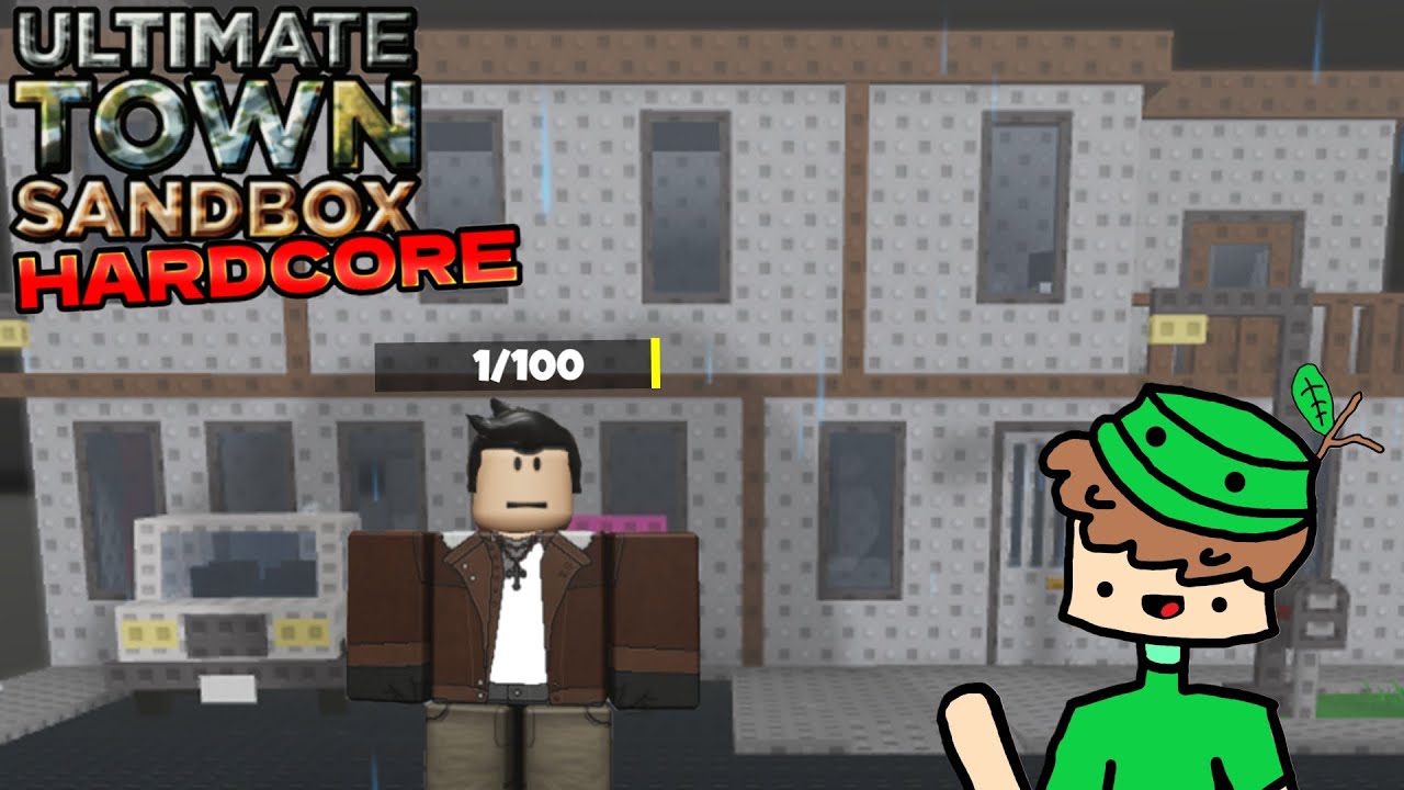 Hardcore Mode + Update | Ep 17 | Ultimate Town Sandbox - YouTube