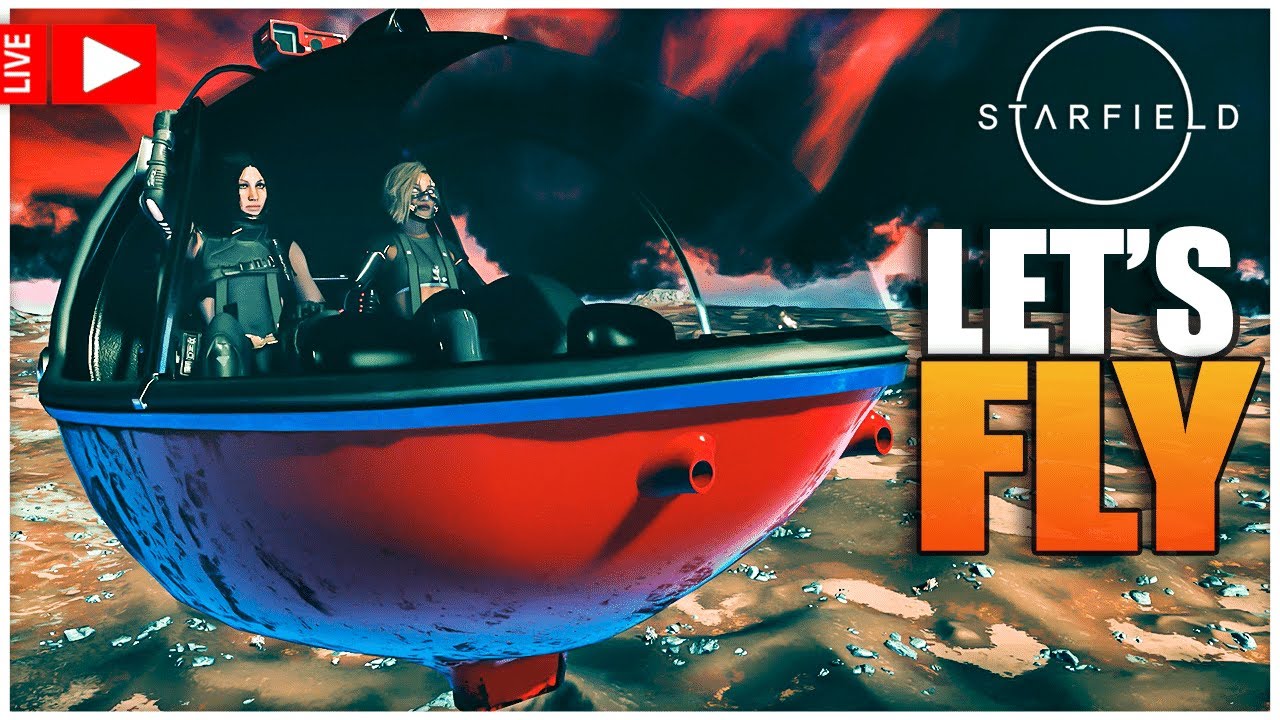 STARFIELD - NEW Sub Orbital Shuttle - Plus Side Quests! - LIVE # ...