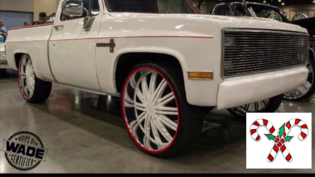 Dons PEPPERMINT 1984 C10 TRUCK TUCKED on 28’s - YouTube