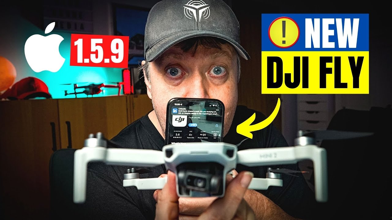 What's NEW with DJI Fly App 1.5.9 on iOS? ┃ DJI Mini 2 🤔 - YouTube