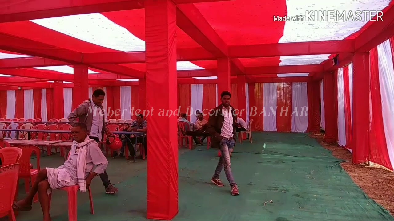 Tent decoration BANHAR - YouTube