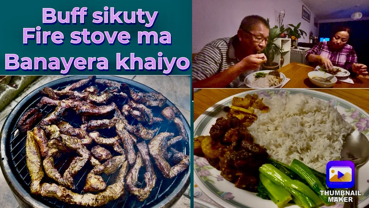 Buff sikuty ago ko chula ma banako sekuwa po vayo/ haat polyo #mukbang ...