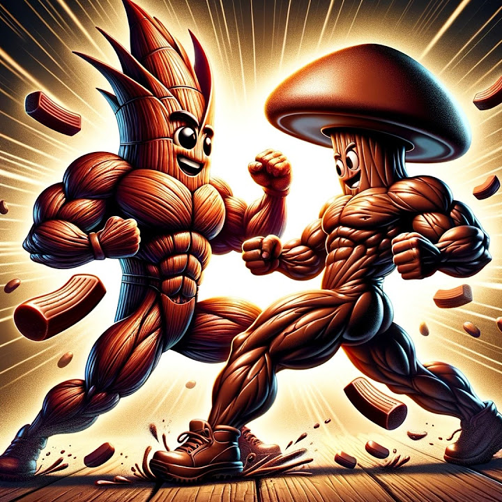 タケノコの里ときのこの山の戦争をAIに描かせてみた #shorts #anime #ai #タケノコの里 #きのこの山 - YouTube