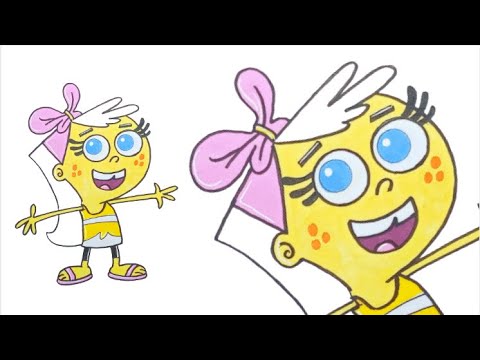 How to draw Chloe Carmichael | Cómo dibujar a Chloe Carmichael - YouTube
