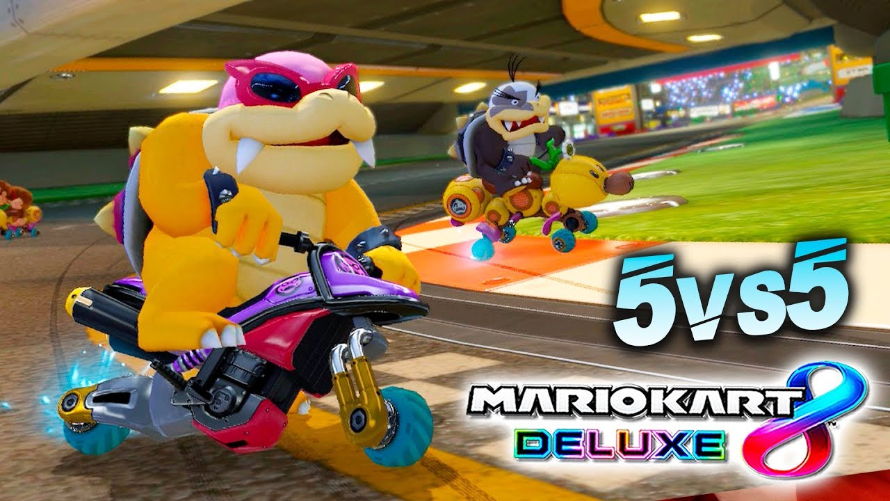 COMPITIENDO CON LOS NUEVOS JUGADORES DE RK | MARIO KART 8 DELUXE ...